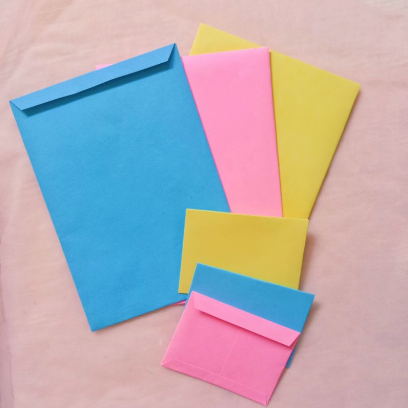Jual AMPLOP PACKAGING KEMASAN | WARNA LUCU | ENVELOPE | AMPLOP UNDANGAN ...