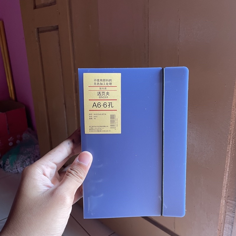 Jual Binder Transparan A6 / Binder Bening A6 / Binder Sinking Fund A6 ...