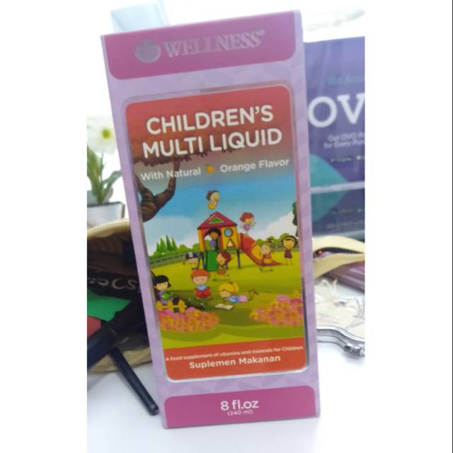 Jual WELLNESS multi liquid vitamin anak lengkap | Shopee Indonesia