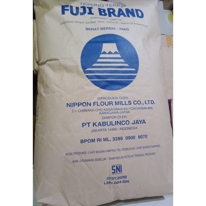 Jual Tepung Terigu Fuji 1 KG Protein Sedang | Shopee Indonesia
