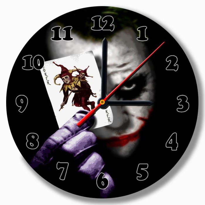Jual Jam Dinding Custom Unik Logo Joker | Shopee Indonesia