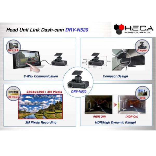 Jual Kenwood DRV-N520 Recording Video DVR Mobil Perekam Perjalanan ...