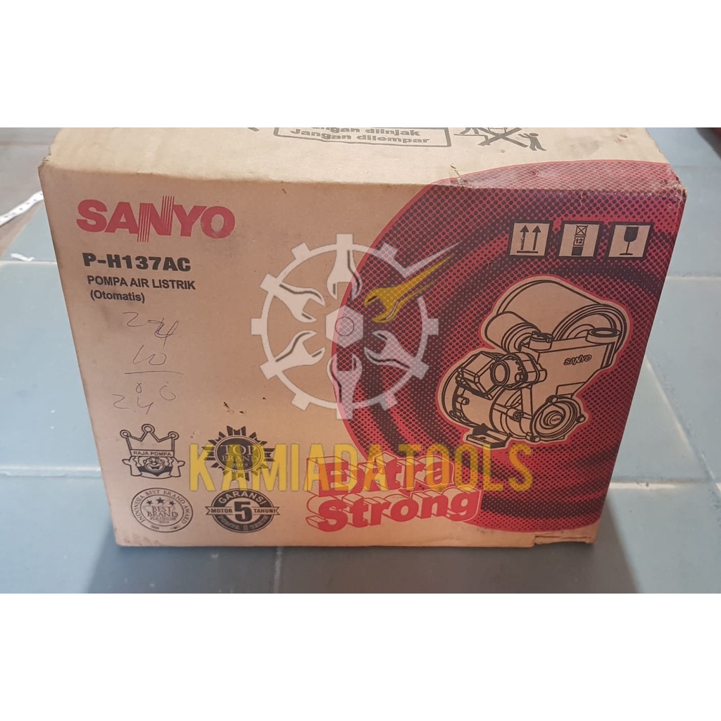 Jual MESIN POMPA AIR SANYO/ POMPA SANYO OTOMATIS PH137 | Shopee Indonesia