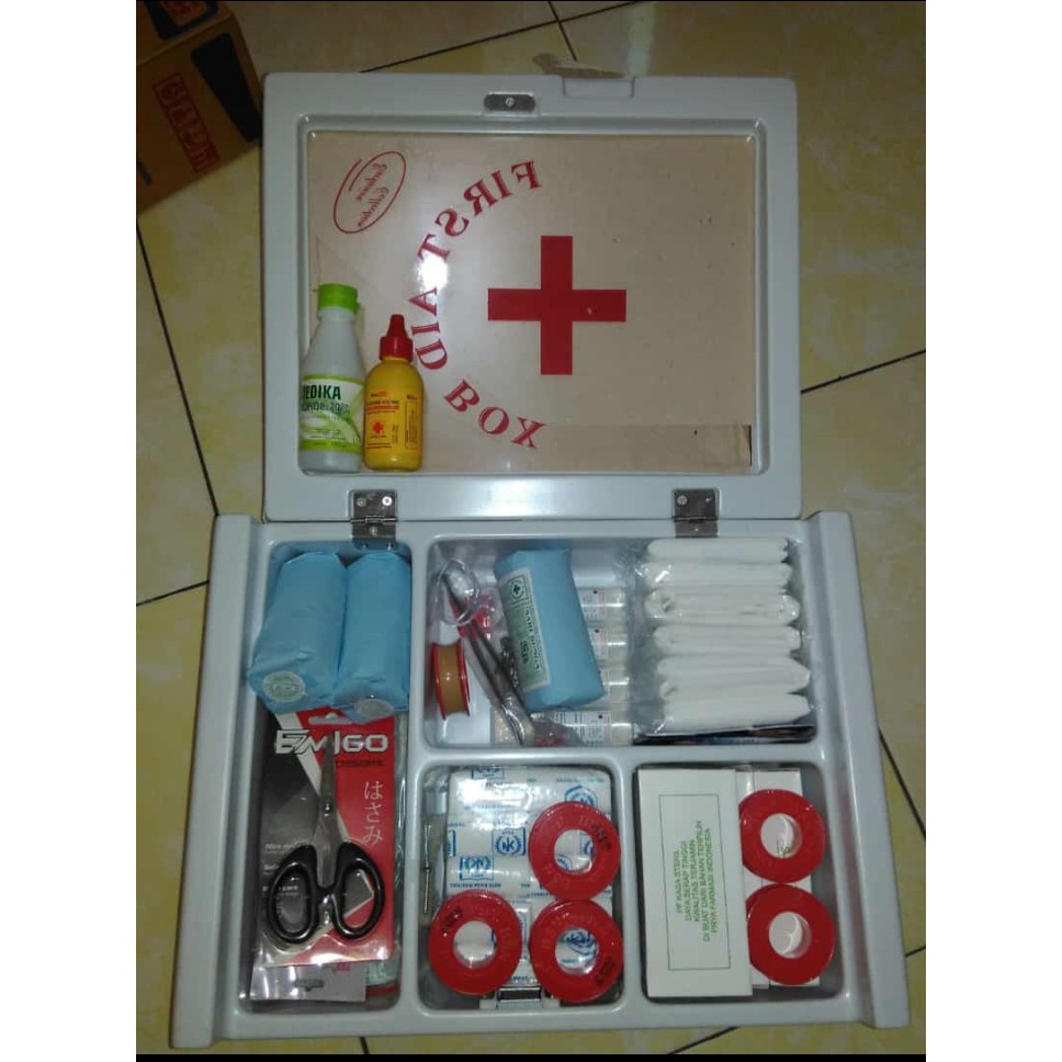 Jual KOTAK P3K Plus Isi Lengkap | Shopee Indonesia