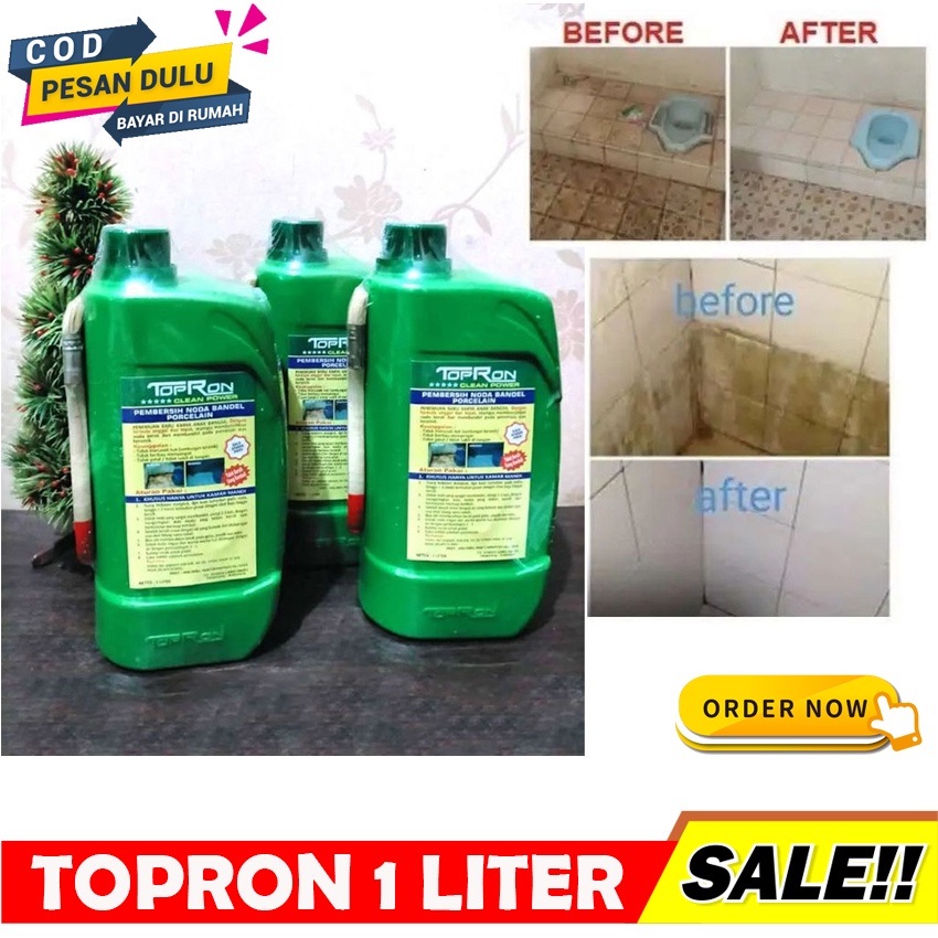 Jual TOPRON CLEAN POWER Pembersih Keramik Lantai / Pembersih Lantai ...