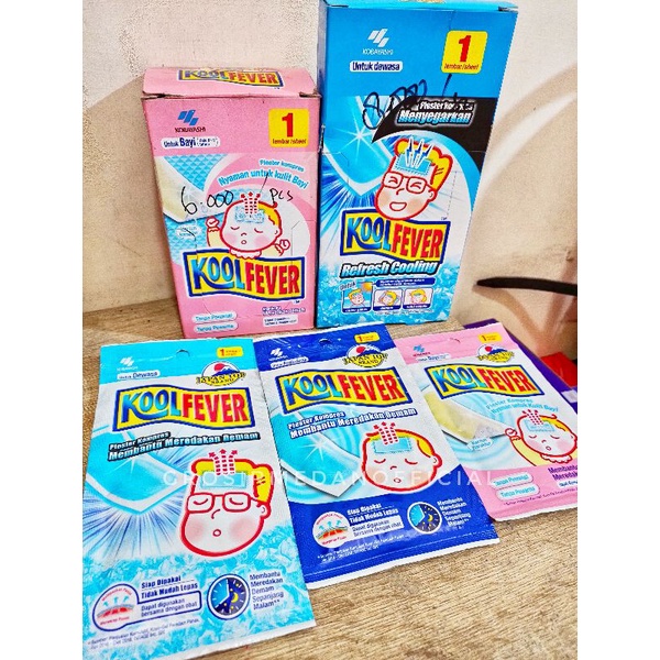 Jual KOOL FEVER PLESTER DEMAM BAYI ANAK DEWASA - KOOLFEVER KOMPRES DEMAM DAN SAKIT GIGI | Shopee ...