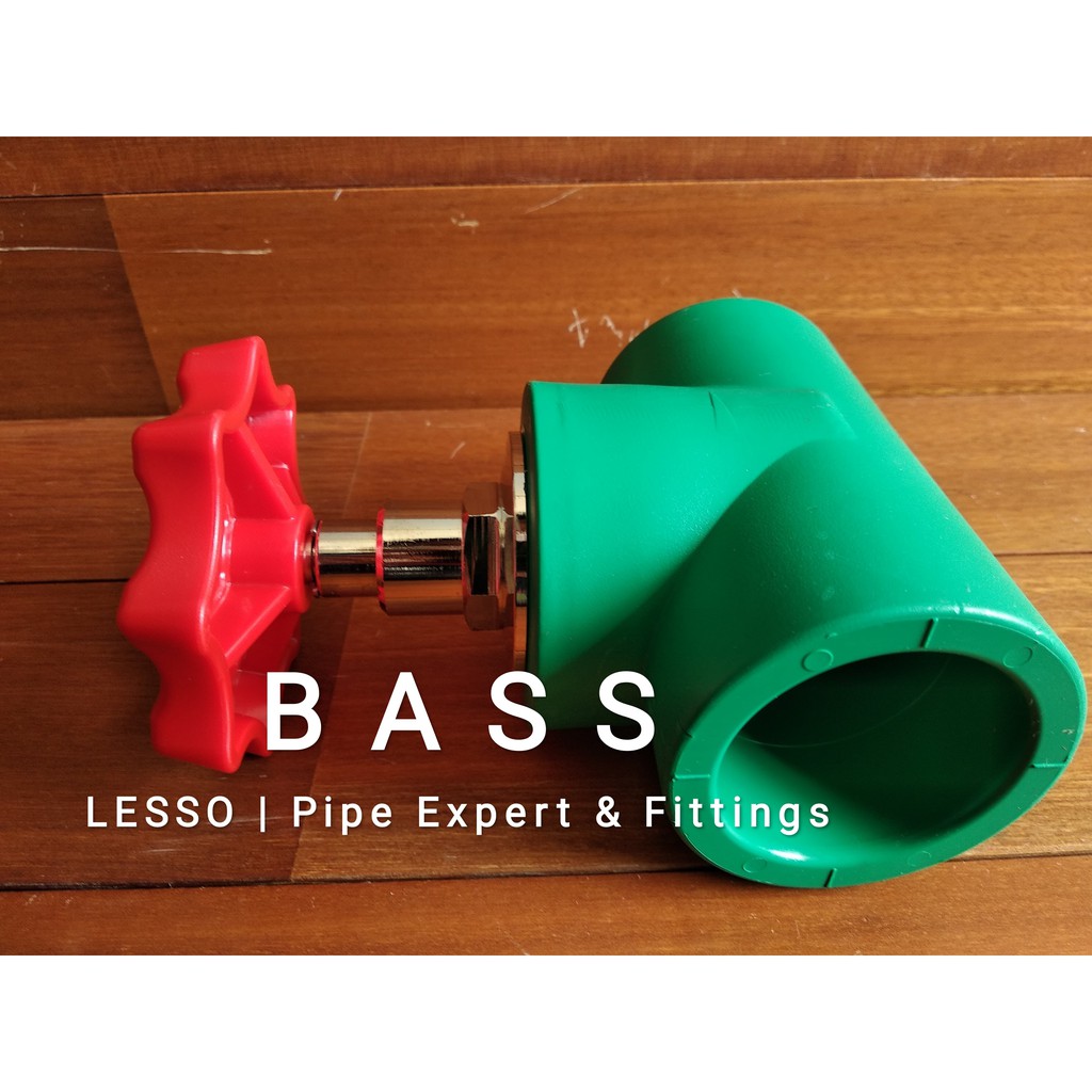 Jual Stop Valve PPR Lesso 20mm 1/2" inch Gate Valve Stop Kran PPR ...