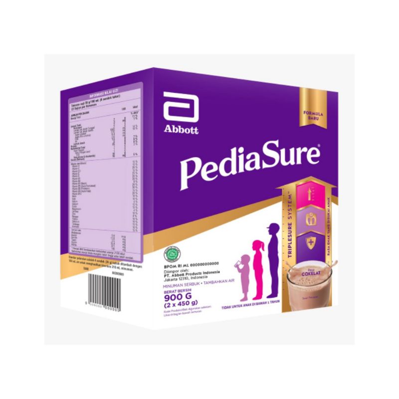Jual PEDIASURE TRIPLESURE COKLAT 900 G SUSU PERTUMBUHAN ANAK 1-10 TAHUN | Shopee Indonesia