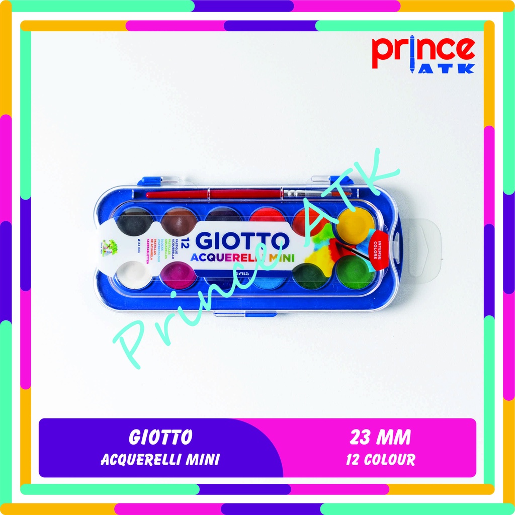 Jual GIOTTO ACQUERELLI MINI / WATERCOLOUR / CAT AIR GIOTTO MINI 23 MM ...