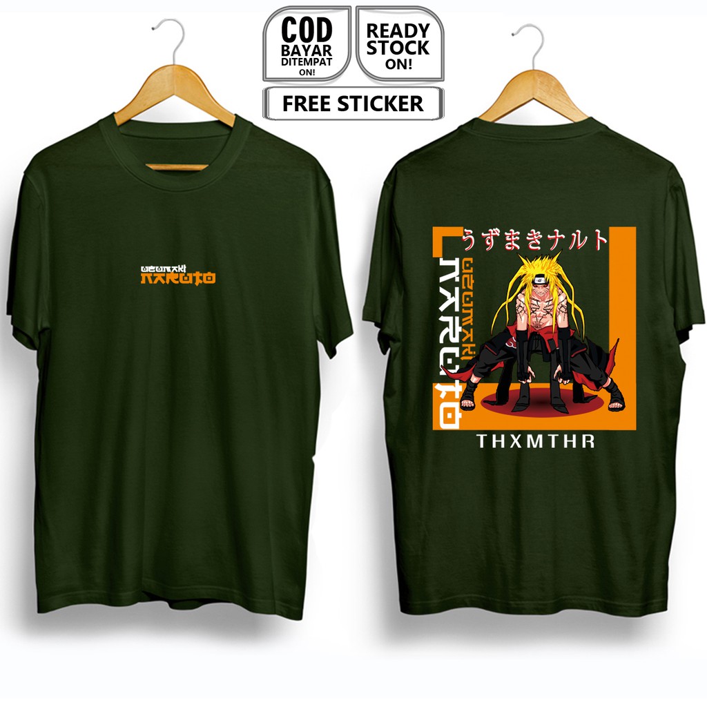 Jual KAOS NARUTO UZUMAKI SASUKE UCHIHA KAKASHI ITACHI HINATA ANIME ...