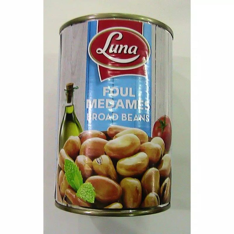 Jual Luna Foul Medammes Broad Beans 400 Gram Kacang Foul Impor Arab ...