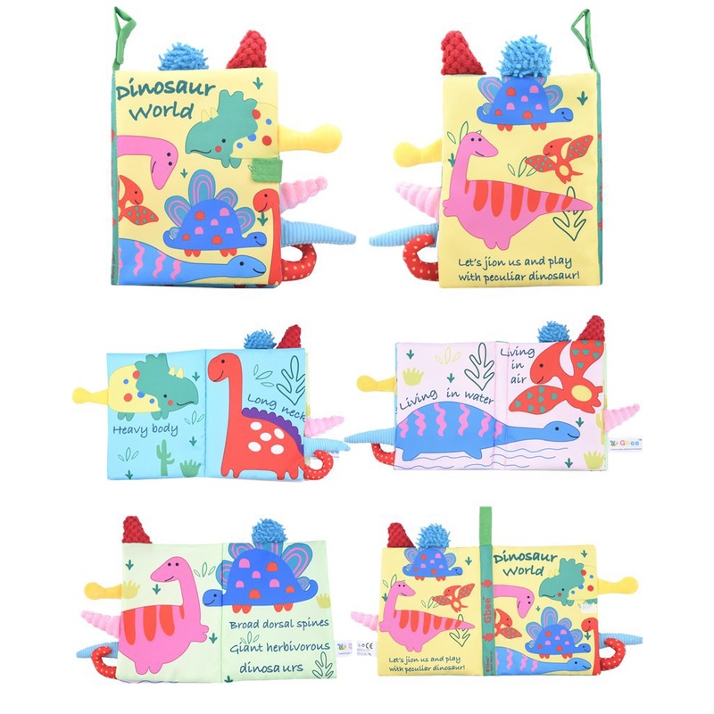 Jual [LOGU] Buku impor anak, Buku kain animal tail, Buku kain ekor ...