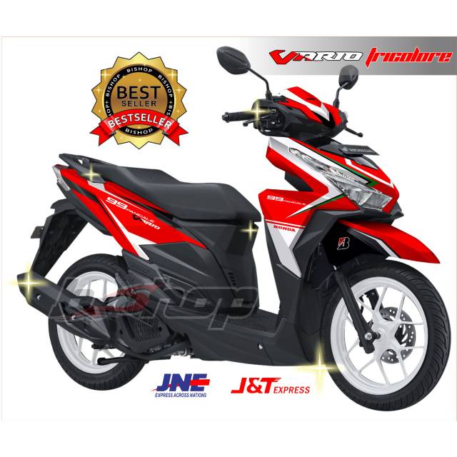 Jual Decal Vario Led Stiker Vario full body Tricolore | Shopee Indonesia