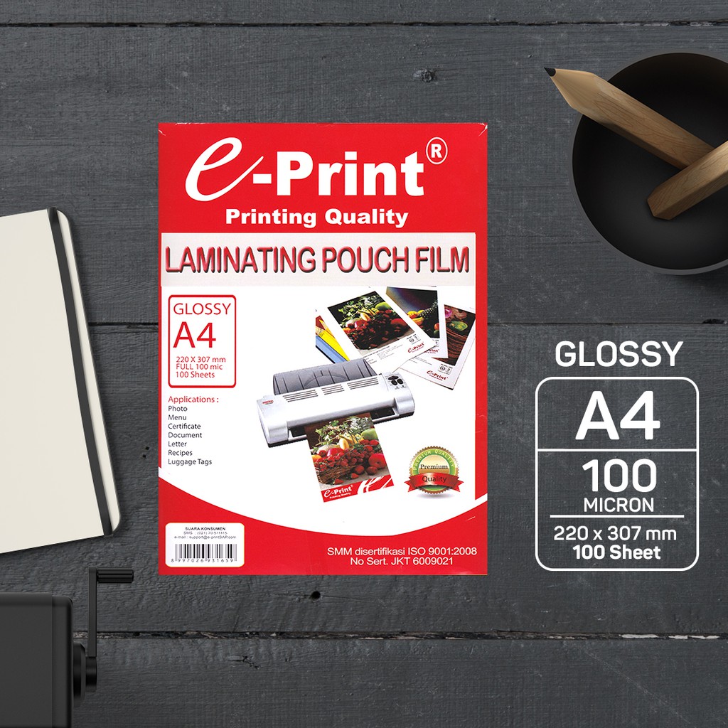 Jual e-Print Laminating Pouch A4 | Shopee Indonesia