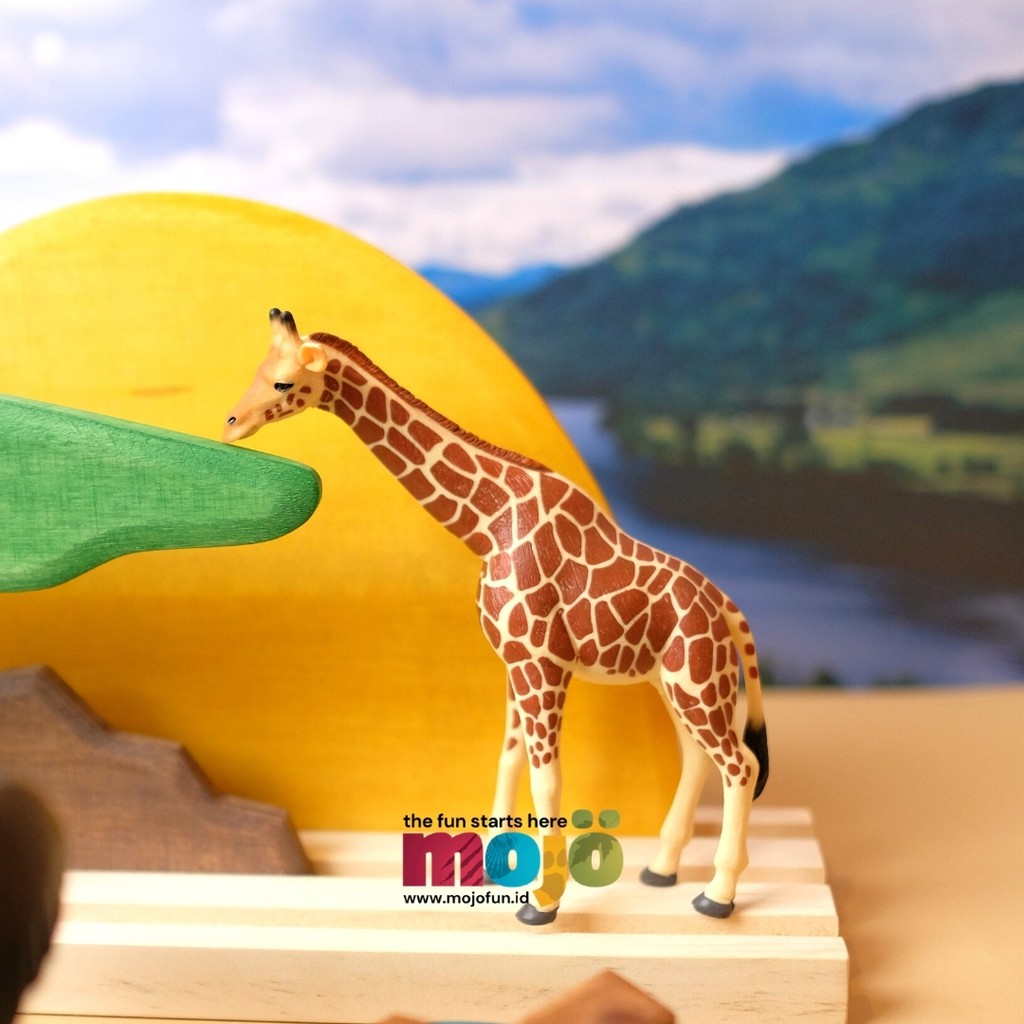 Jual Mojo Fun Giraffe Female / Jerapah 87006 - Wildlife Collection ...
