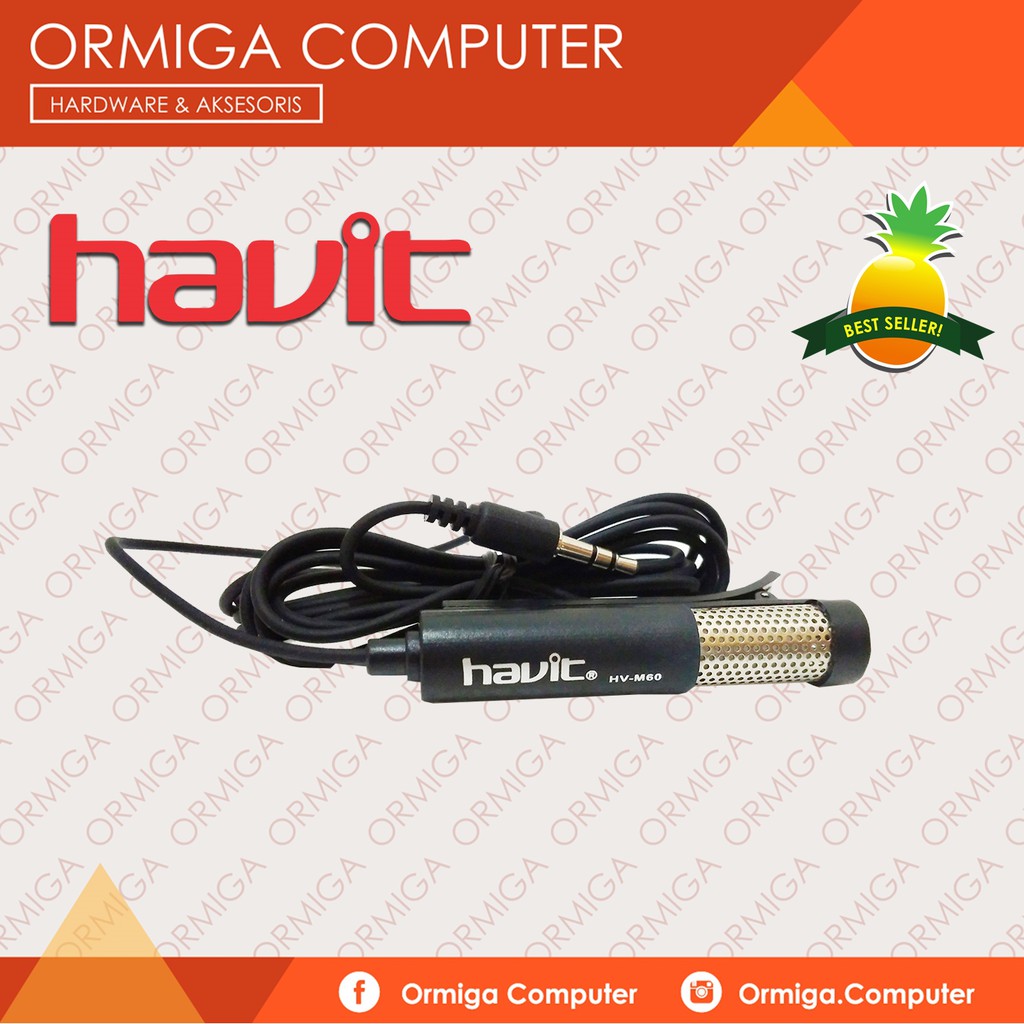 Jual MICROPHONE TEMPEL HAVIT HV-M60 | Shopee Indonesia