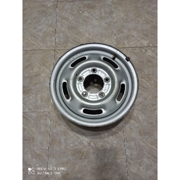 Jual Velg kaleng Selbo R15 PCD 5x139 KIA Sportage Taft Jimny Katana CJ7 ...