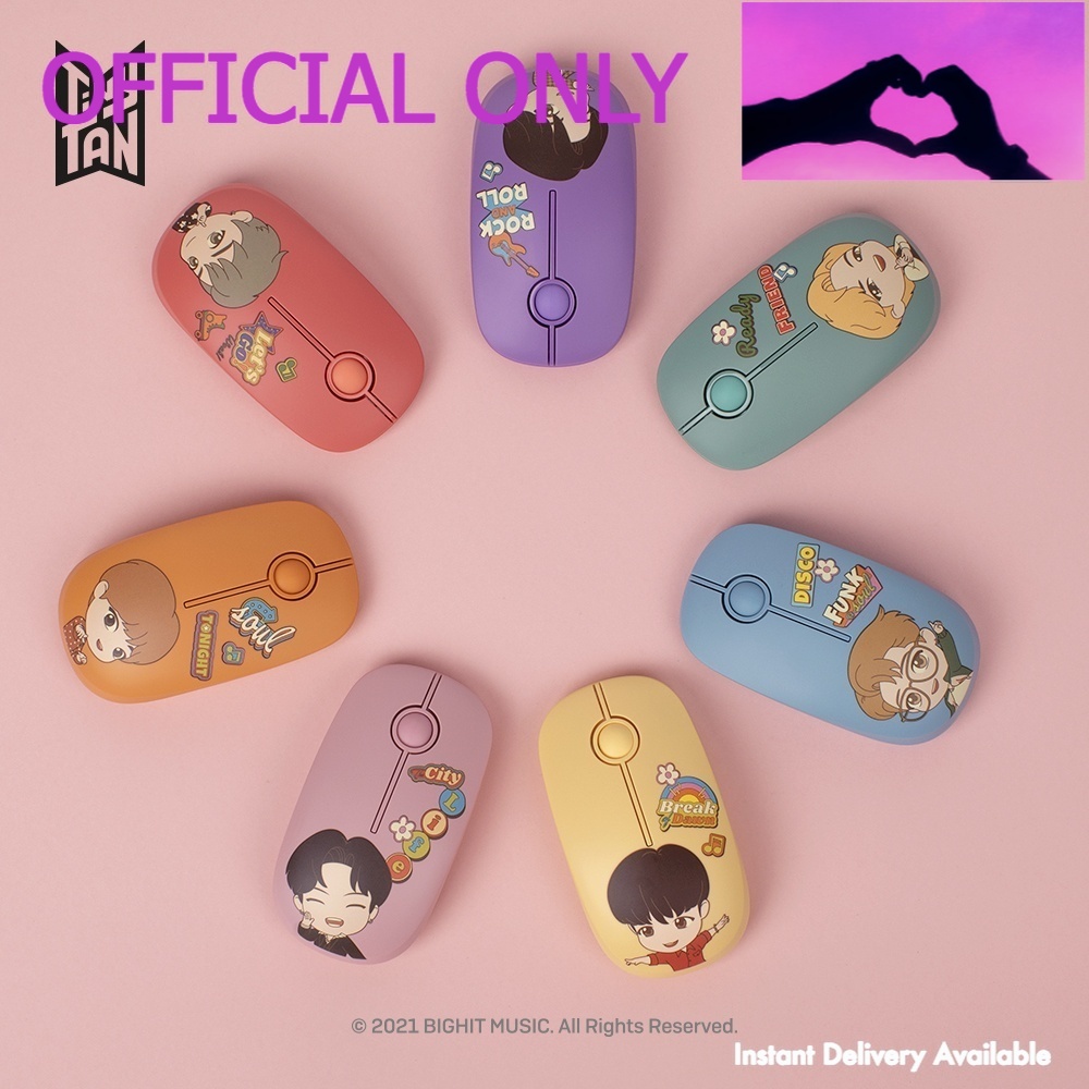 Jual OFFICIAL ONLY [TinyTAN] TinyTAN Dynamite Wireless Mouse BTS ...