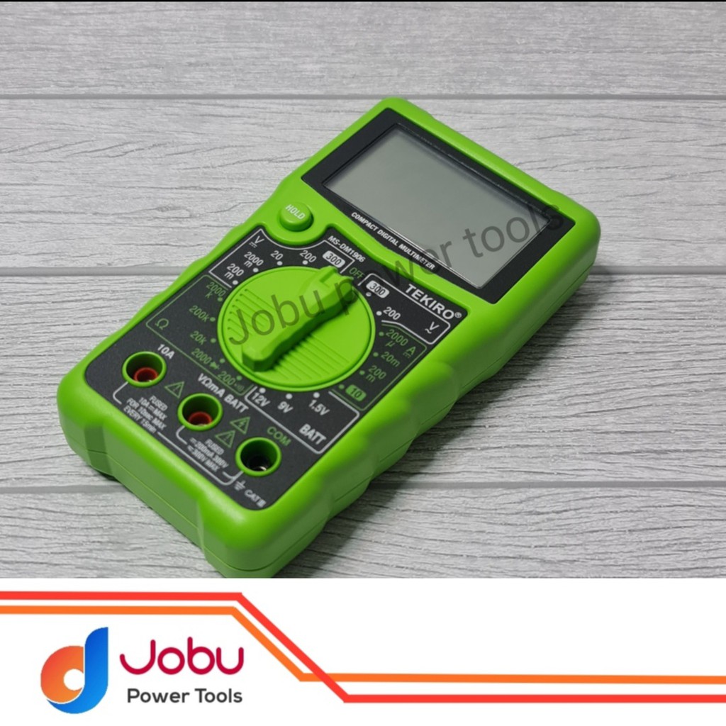 Jual Digital Multimeter Compact/ DigitalMultitester Tekiro MS-DM1906 ...