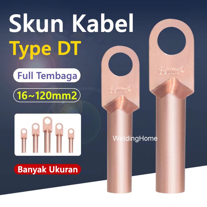 Jual Skun Kabel DT-70 DT-95 DT-120 16mm 50mm 70mm 95mm 120mm DT Scun ...