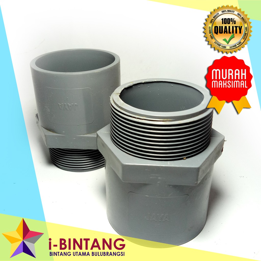 Jual SDL 2 SOK DRAT LUAR SAMBUNGAN PIPA PVC | Shopee Indonesia