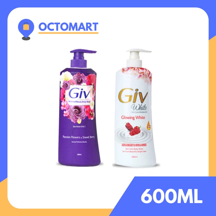 Jual GIV Sabun Mandi Cair Botol 550ML Bodywash Body Wash Pembersih ...