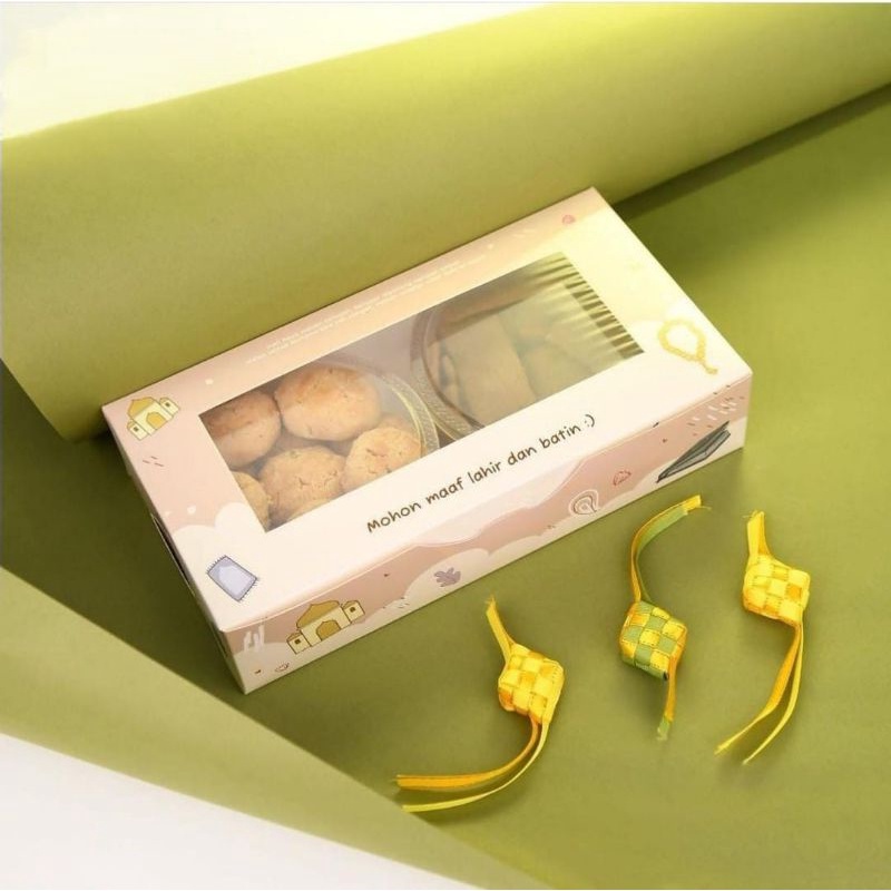 Jual Box dos jendela karton mika Lebaran (10pcs) | Shopee Indonesia