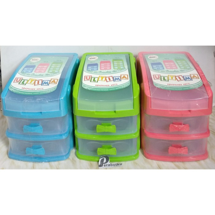 Jual Laci Mini plastik Hommy Ultima Serbaguna 3 Susun/Lemari Container ...
