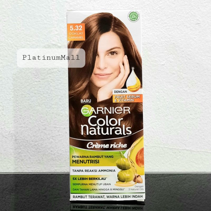 Jual Garnier Hair COLOR NATURALS creme riche ultra color cat pewarna ...
