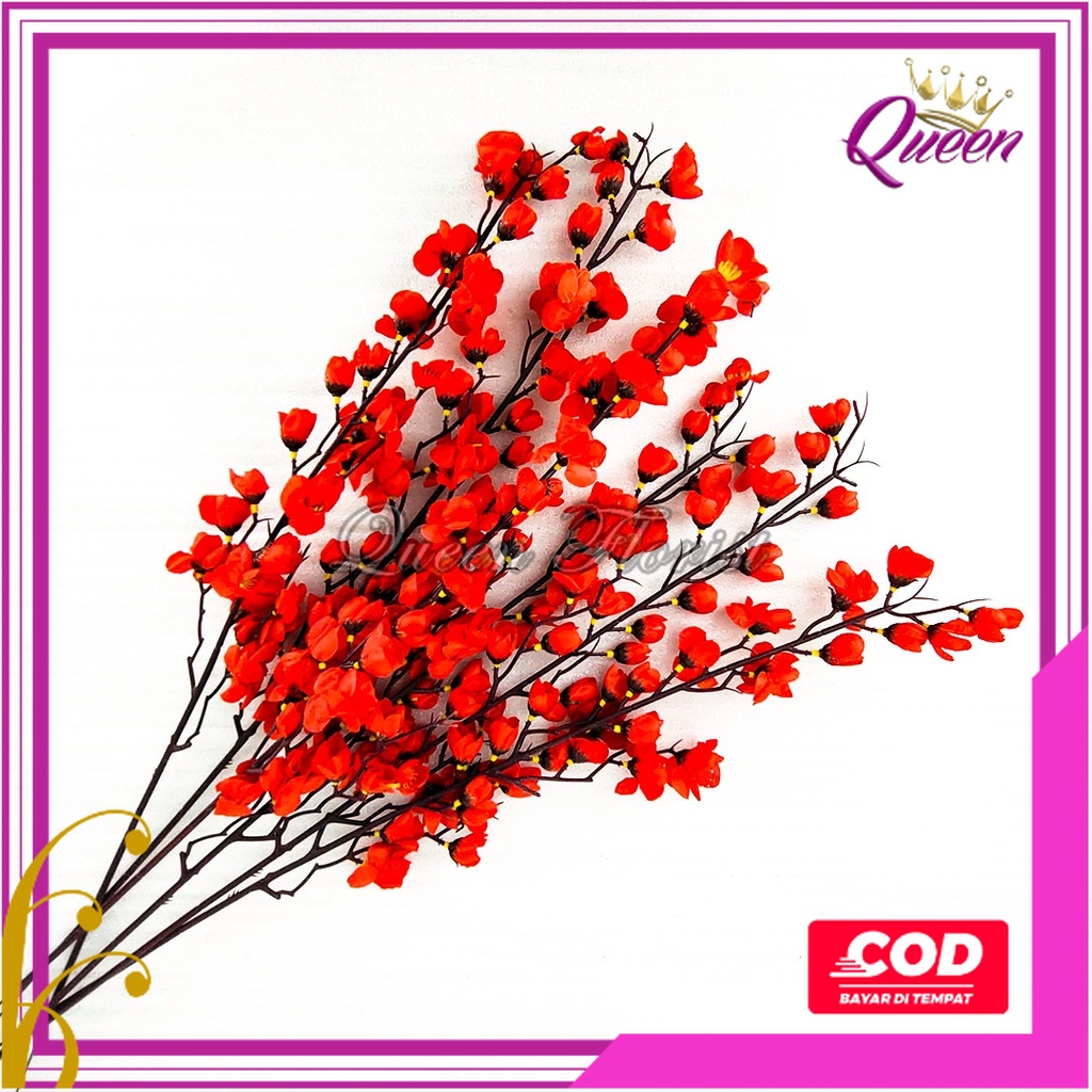 Jual 1 PCS / 1 TANGKAI BUNGA SAKURA SEGAR - DEKORASI HIAS BUNGA HIAS ...