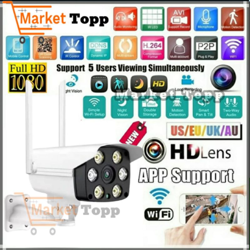 Jual IP Camera CCTV Outdoor Waterproof IP Cam Yoosee 8MP | Shopee Indonesia