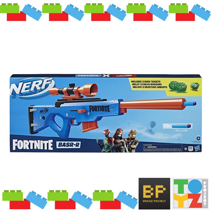 Jual Nerf Fortnite BASR-R Bolt Action Blaster Original TP Bali | Shopee ...