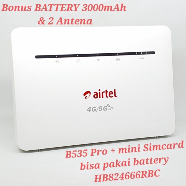 Jual Promo Limited B535 WIRELESS SPEED 4G airtel UNLOCK MIFI ROUTER ...