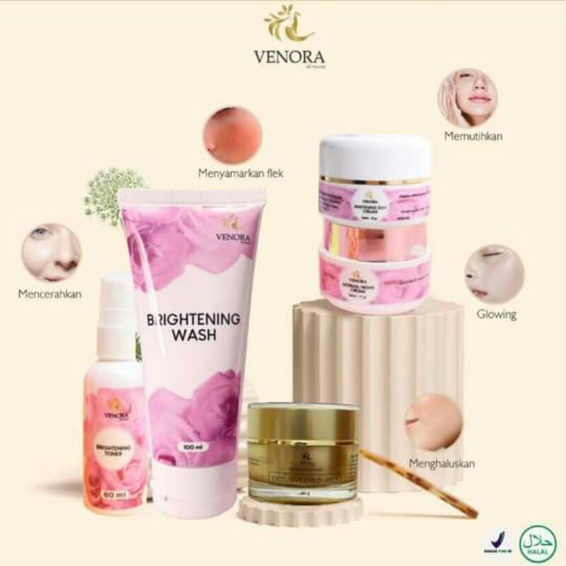Jual paket venora skincare normal dan Gold jelly venora | Shopee Indonesia