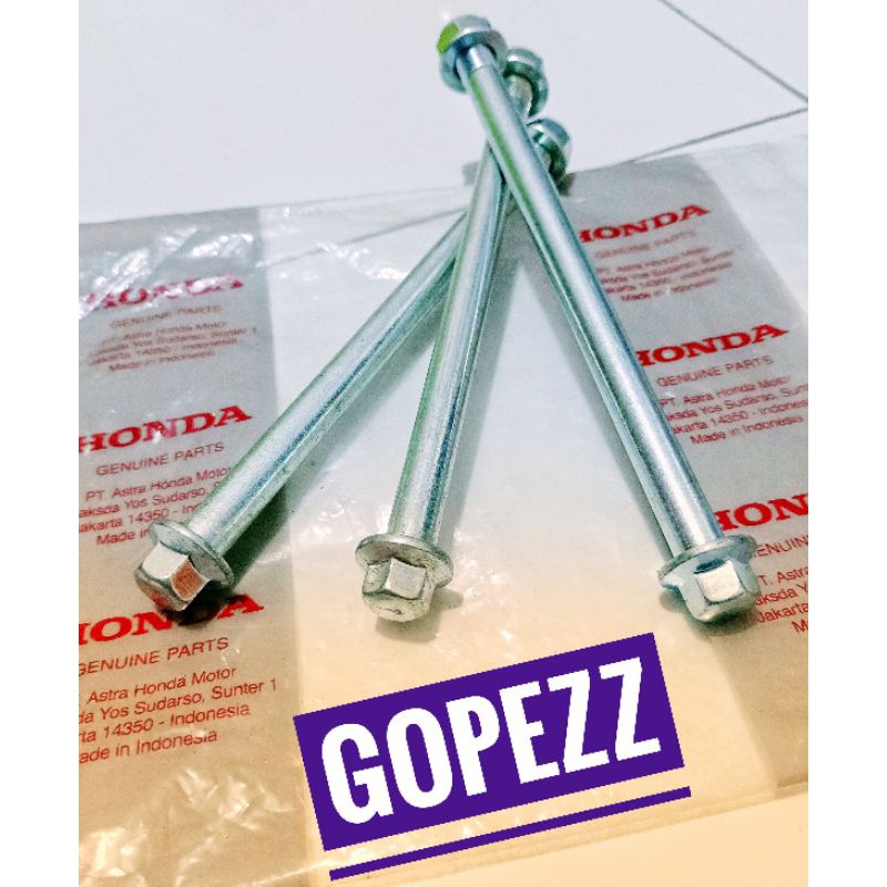 Jual As roda depan plus mur Beat Spacy Vario 110 125 150 karbu dan ...