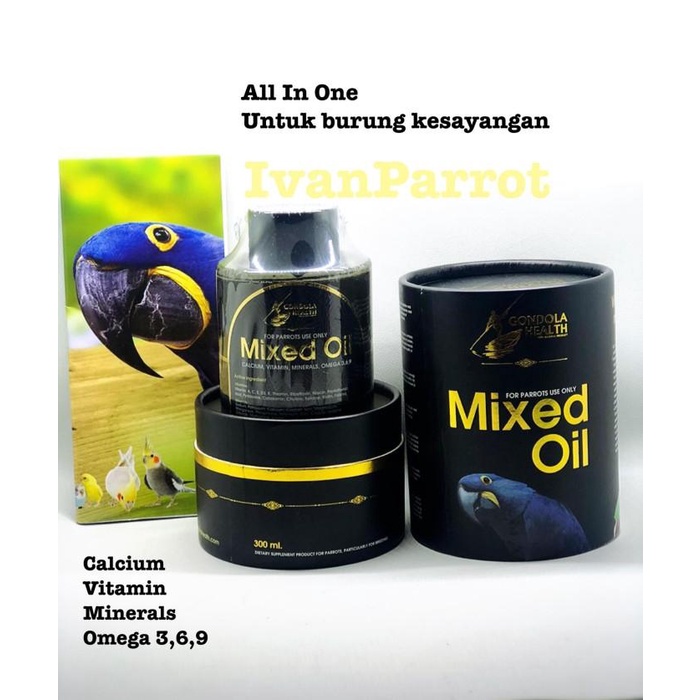 Jual Riofe | Gondola Health Mix Oil 300 Ml Multivitamin Parrot | Shopee ...