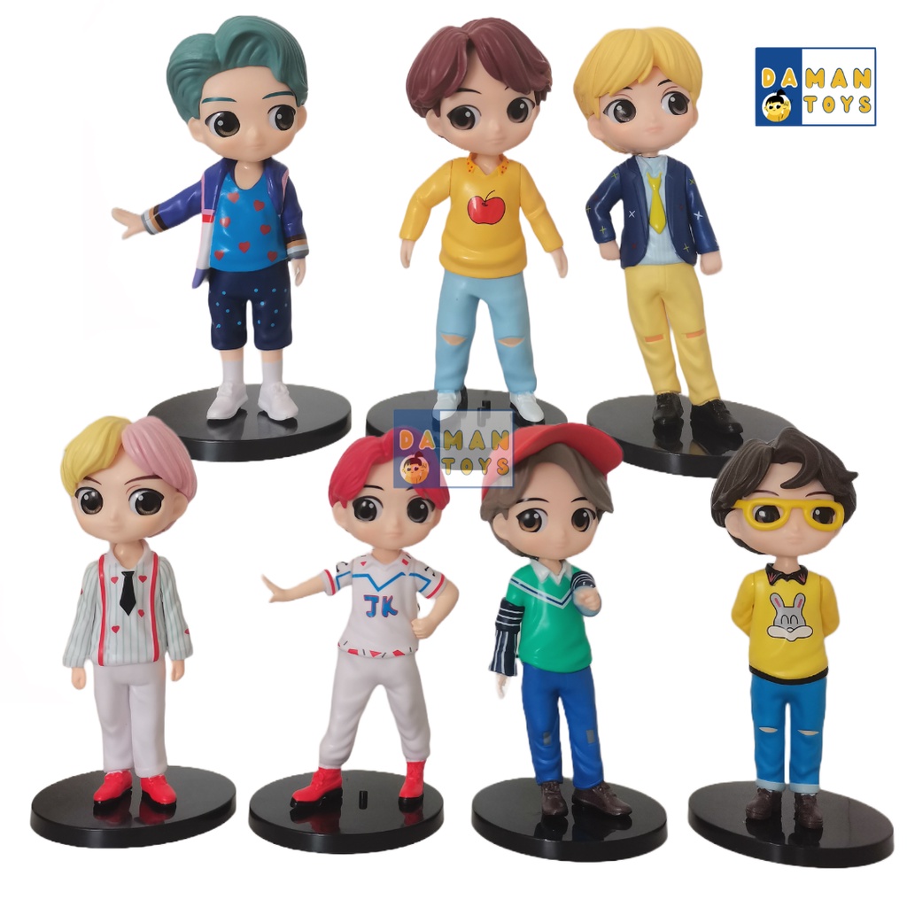 Jual BTS KPOP Stars Figure Jumbo Set 7 Mainan Pajangan Miniatur Hiasan ...