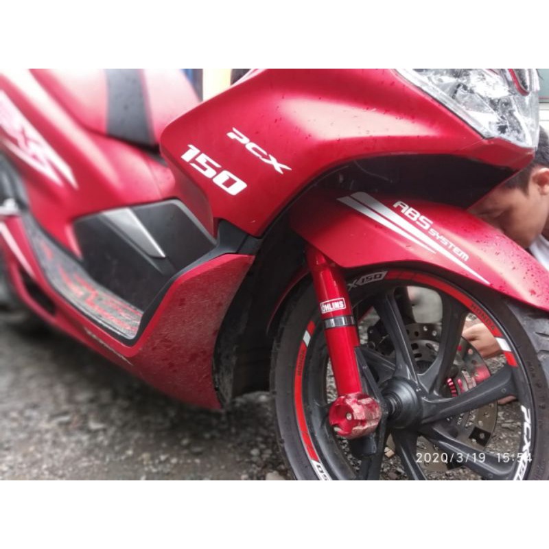 Jual Variasi sok Cover shock depan PCX 150 160 | Shopee Indonesia