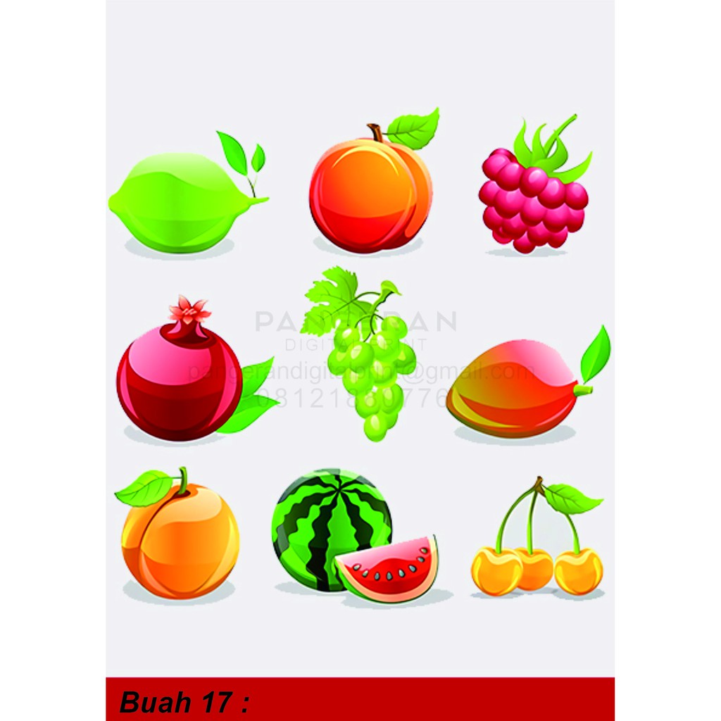 Jual STICKER AESTHETIC / STIKER TUMBLR / Stiker pengenalan buah buahan ...