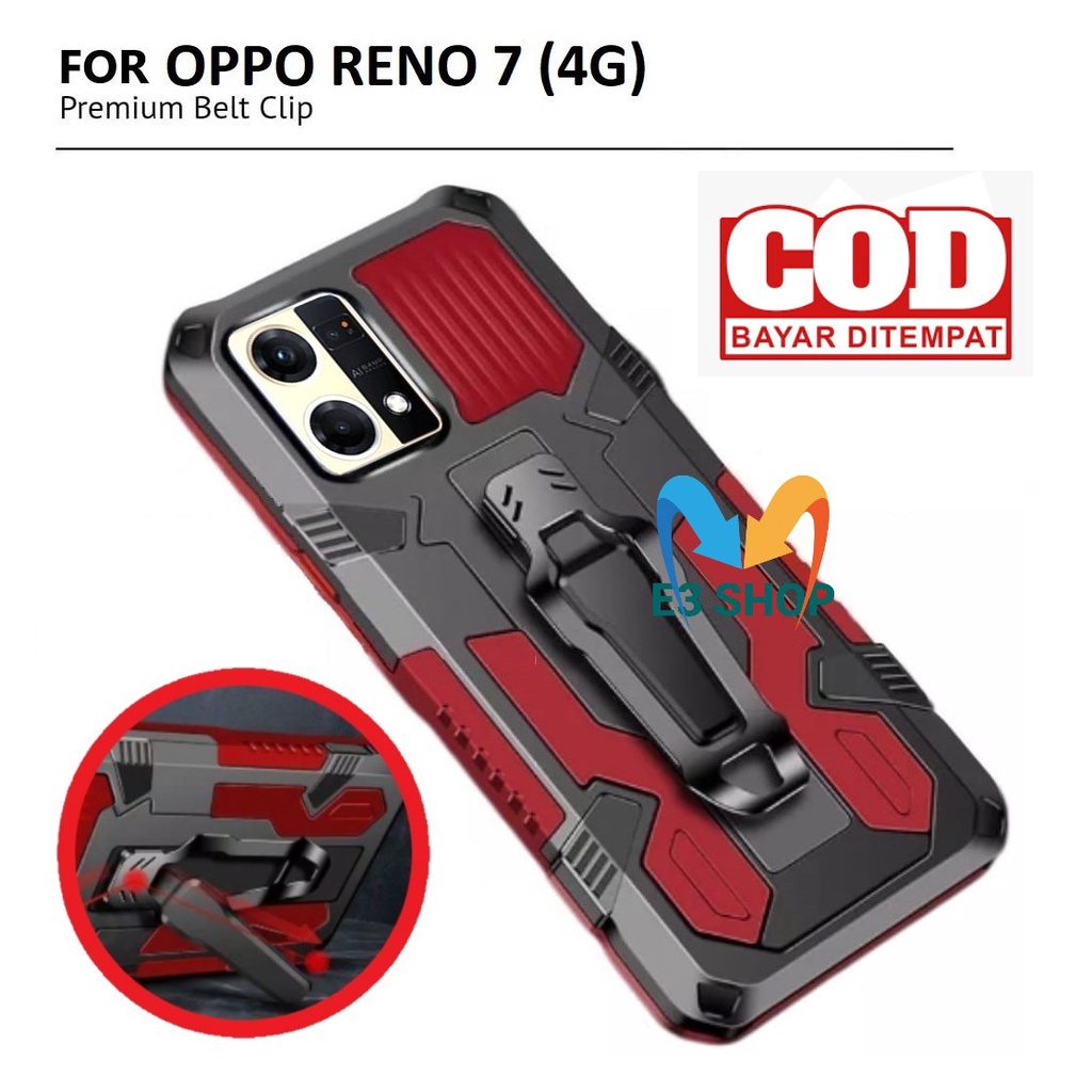 Jual OPPO RENO 7 (4G) CASING STANDING BACK KLIP HARD CASE ROBOT NEW ...