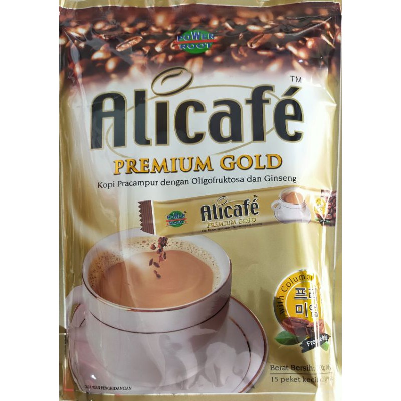Jual ALI CAFE PREMIUM GOLD ( 15 Sachet ) | Shopee Indonesia