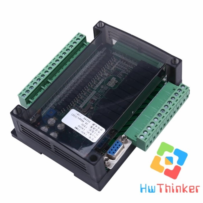 Jual PLC Industrial Control Board FX3U-24MR FX3U-24MT 14DI 10DO 6AD 2DA ...