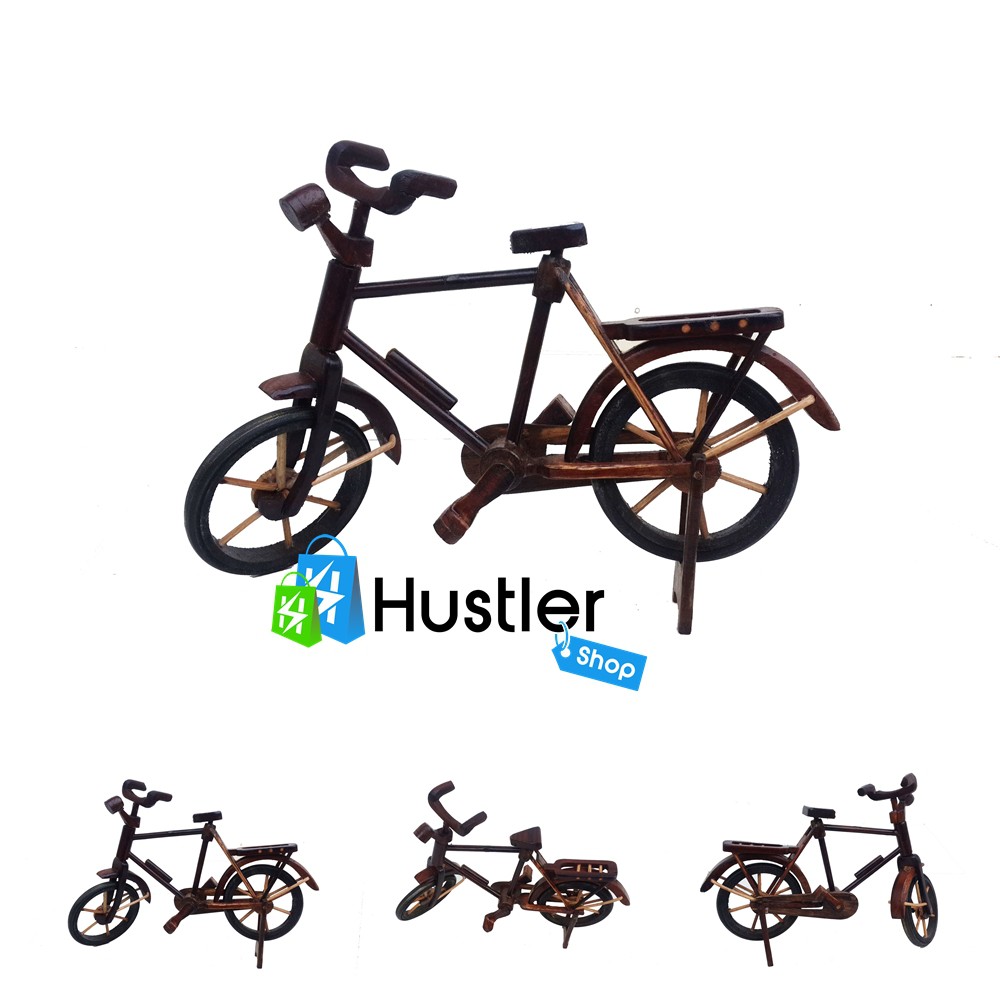 Jual Souvenir Murah Sepeda Kayu Hiasan Miniatur Pajangan Meja Koleksi ...