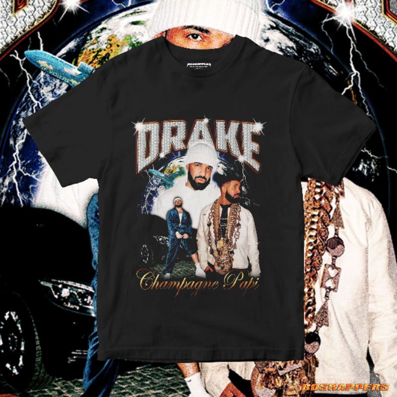 Jual DRAKE RAP TEE | DRAKE RAP TSHIRT | KAOS DRAKE | Shopee Indonesia