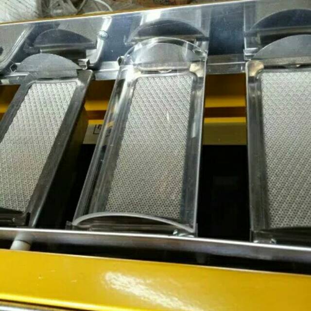 Jual Kaca Roaster kaca kompor sosis kac9a pemanggang tanpa asap Grill ...