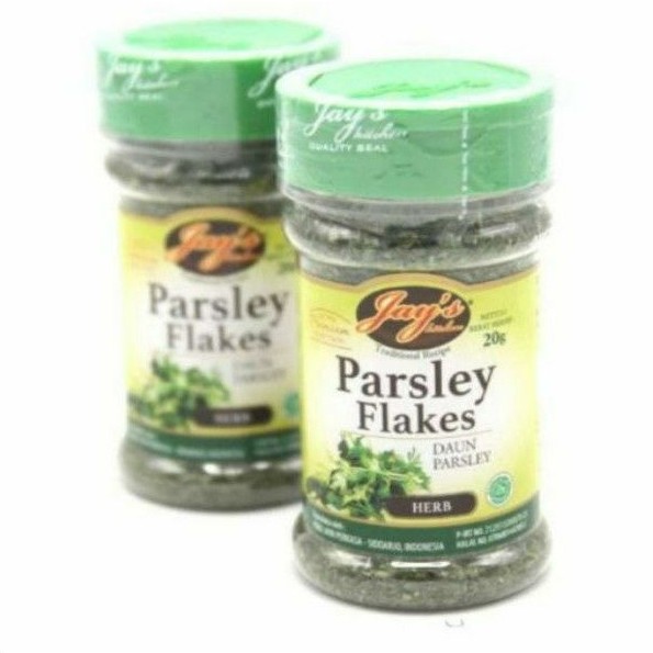 Jual Jay's / Jay Jays Parsley Flakes / Daun Parsley Bubuk 20 gr / gram ...