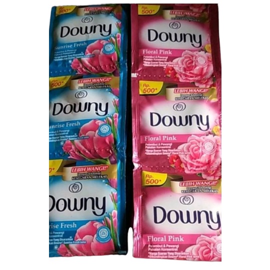 Jual DOWNY / Downy sachet 10 ml x6 sach / DOWNY isi 1 SACHET 10 ml ...