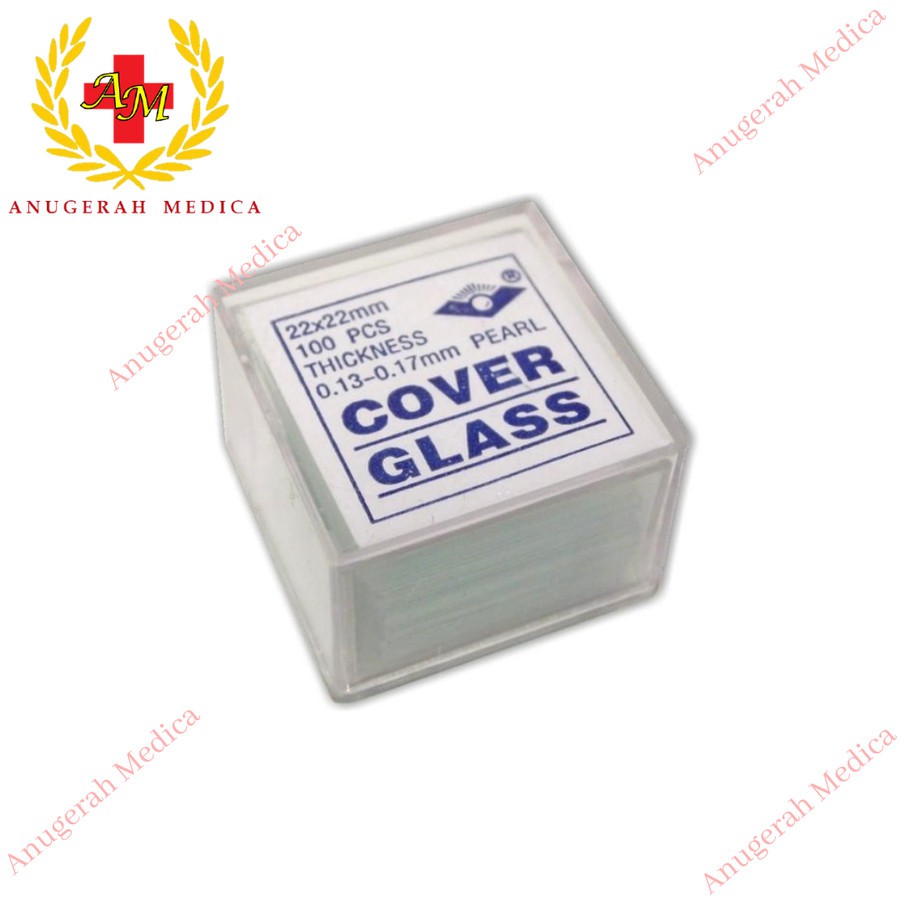 Jual Cover Glass / Deglass / Kaca Penutup Preparat Mikroskop | Shopee ...