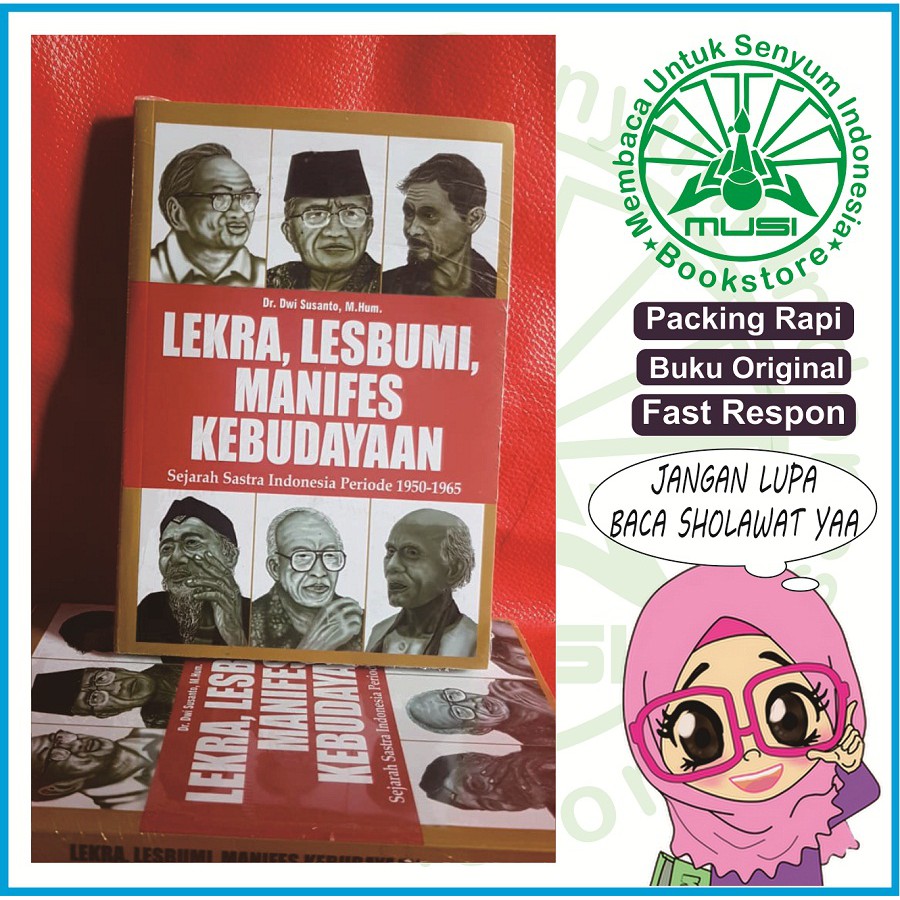Jual Lekra Lesbumi Manifes Kebudayaan - Sejarah Sastra Indonesia ...