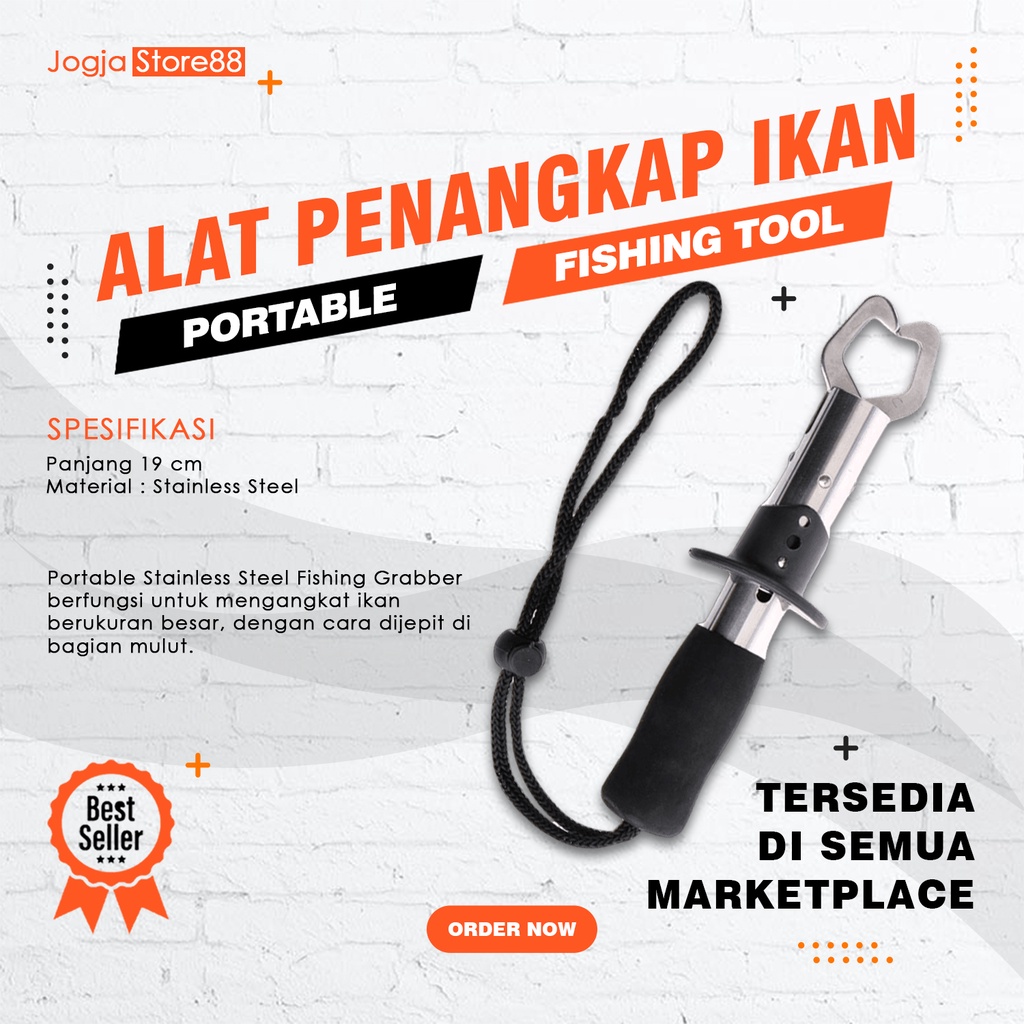 Jual Gripper Fish Tool | Tang Penjepit Mulut Ikan Stainless Steel ...